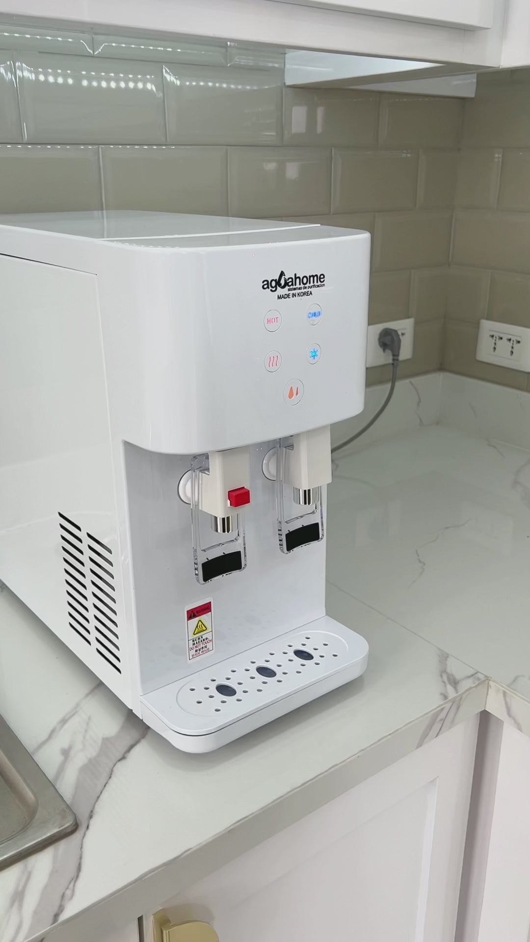 Mini Slim Hot & Cold Water Filtration Dispenser – Aguahome